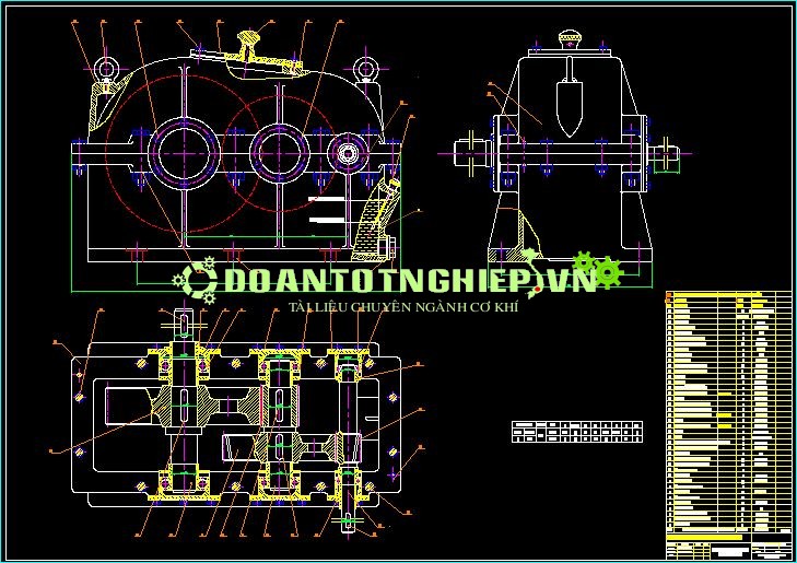 Tìm hiểu về Vẽ kỹ thuật bánh răng và kỹ thuật đo kích thước